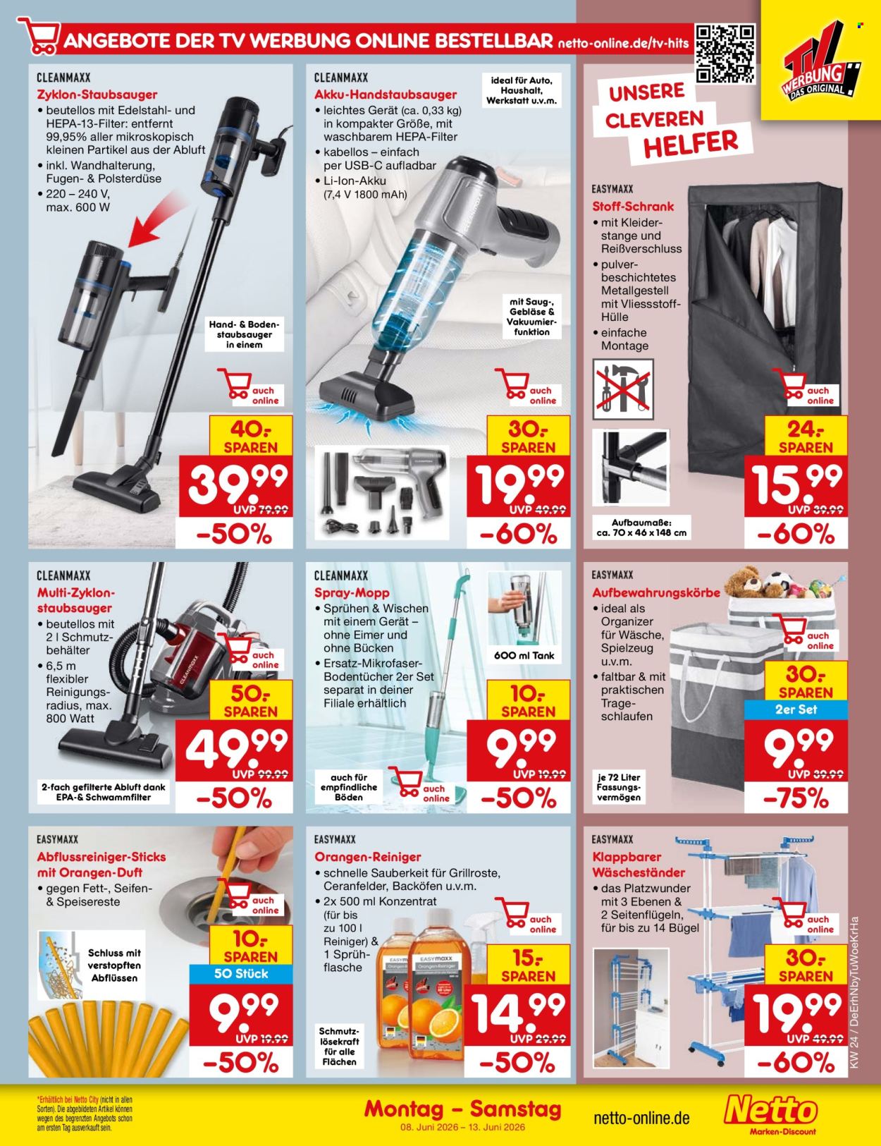Netto Marken-Discount Prospekt 8.6.2026 - 13.6.2026 | Promotheus